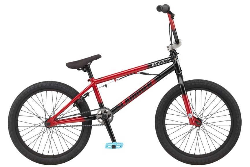 GT Slammer Red 2022 BMX BMX Bike Damian Harris Cycles E bike specialist Cardiff UK