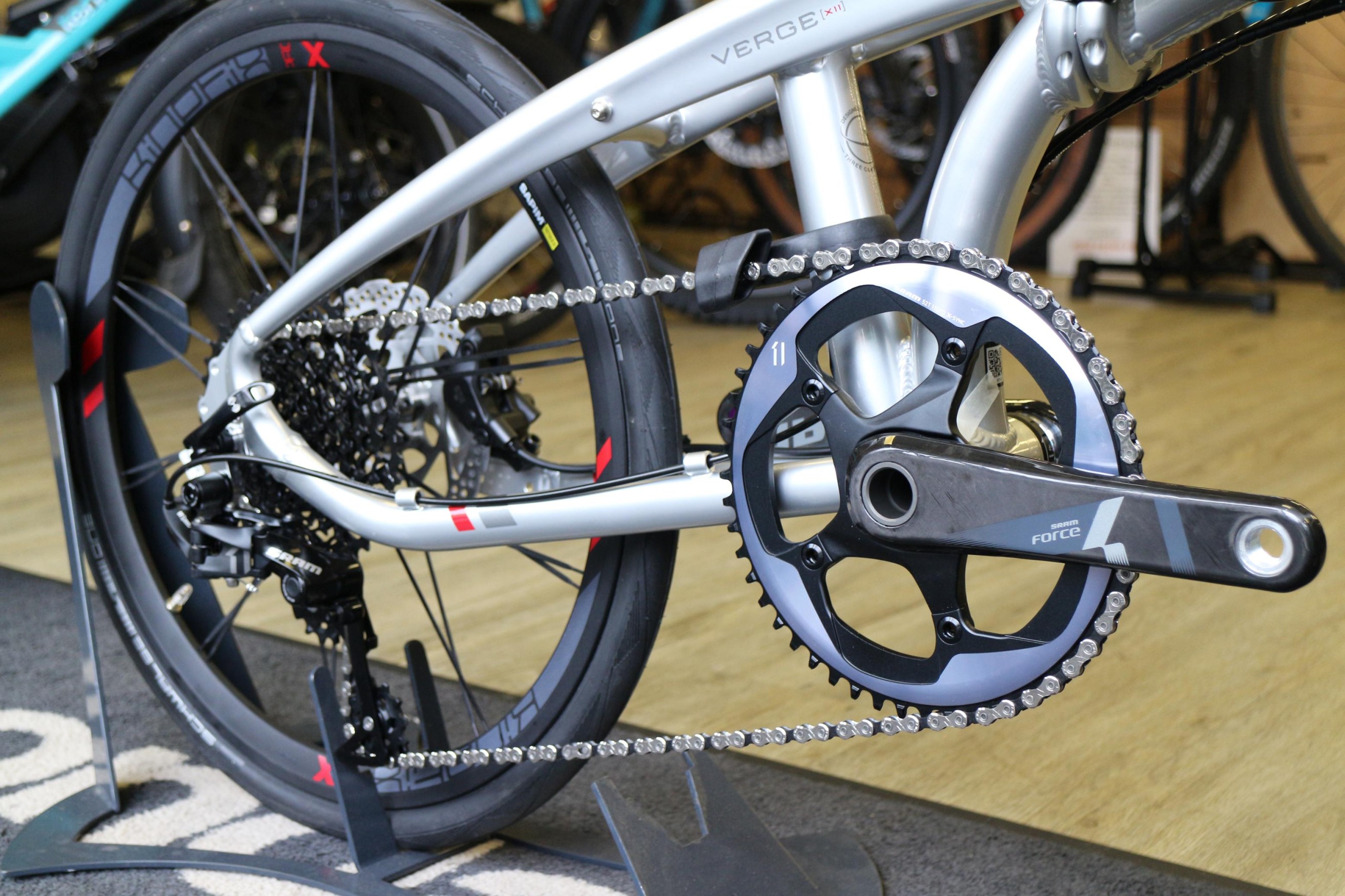 Tern Verge X11 2024 Folding Bike Damian Harris Cycles E bike specialist Cardiff UK