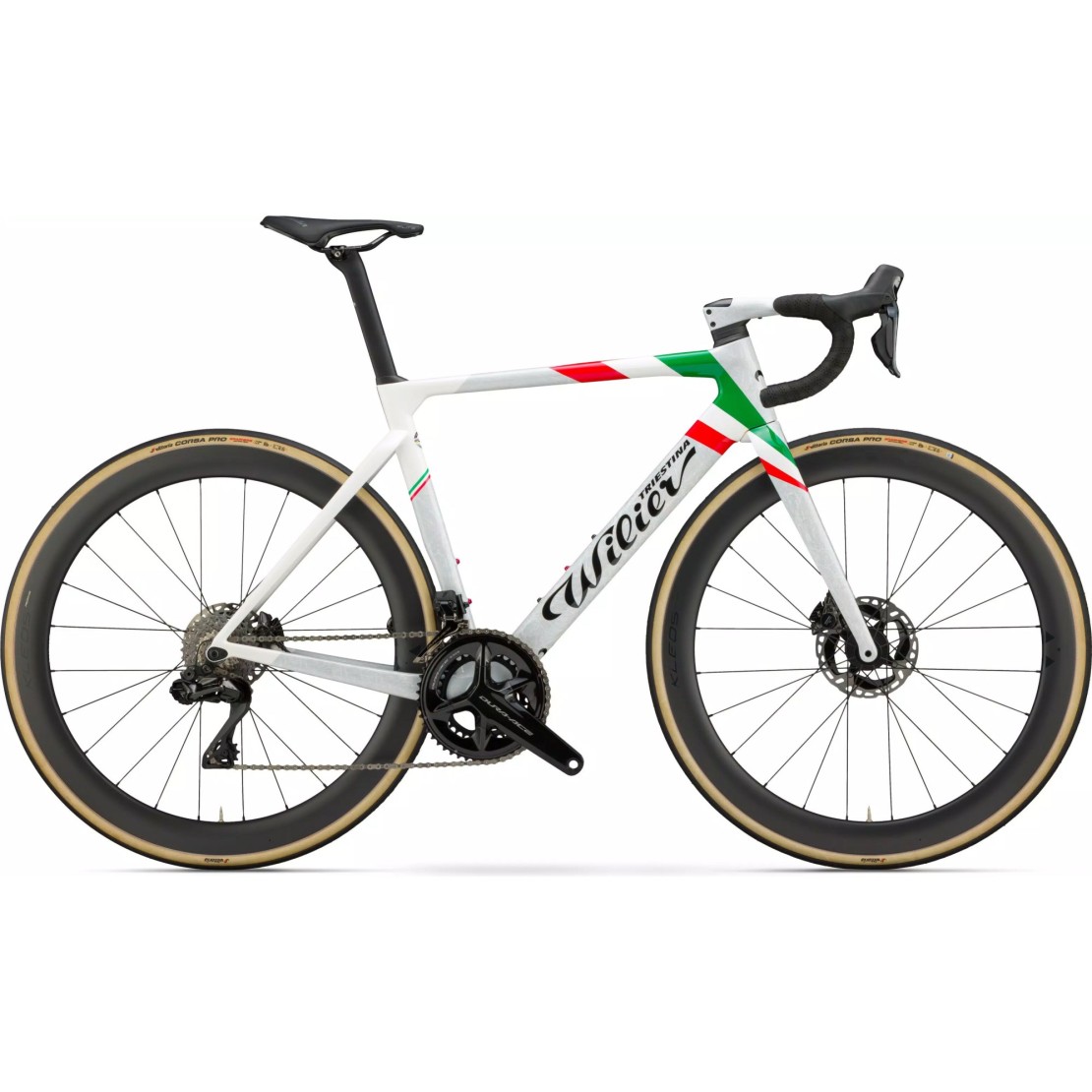 Wilier Triestina Filante SLR Disc Shimano Ultegra R8170 Di2 Kleos 50 2025 Road Bike