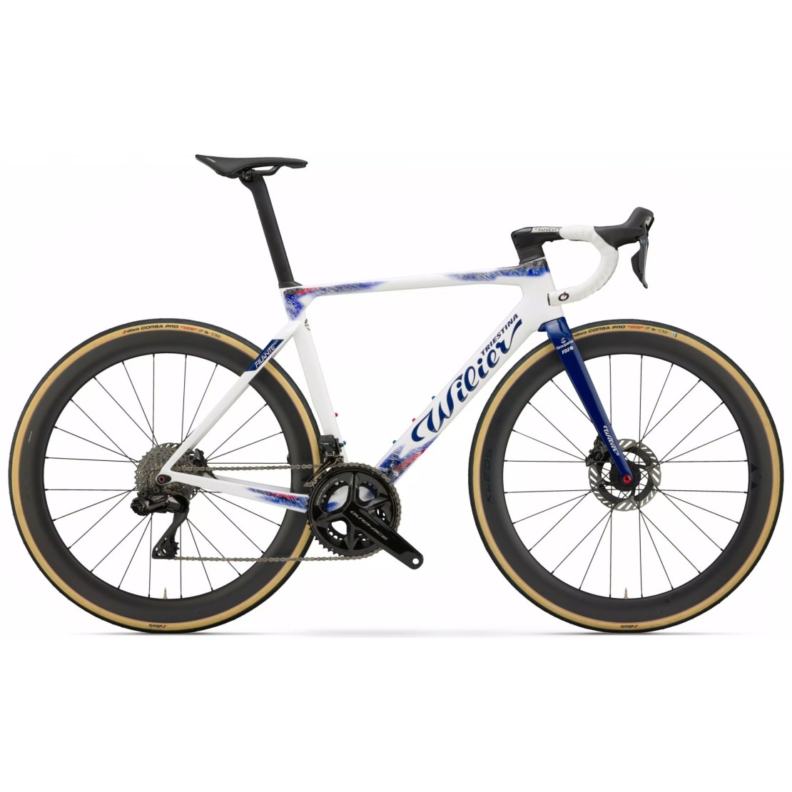 Wilier Triestina Filante SLR Disc Shimano Ultegra R8170 Di2 Kleos 50 2025 Road Bike